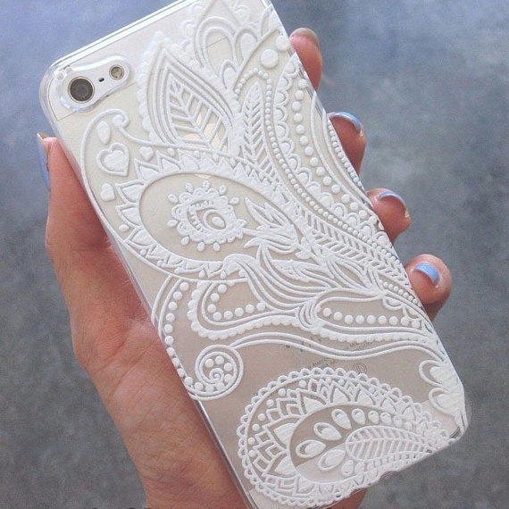 Apple Iphone Trending Case For 5 5s 6 6s Plus Henna Paisley Floral ...